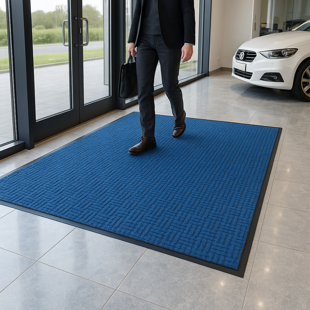 Heavy Duty Rubber Barrier Mats – Slip-Resistant, Durable Entrance Prot