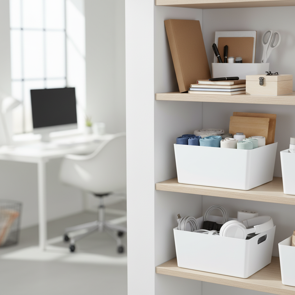 Premium Storage Studio Baskets for Home & Office Organization