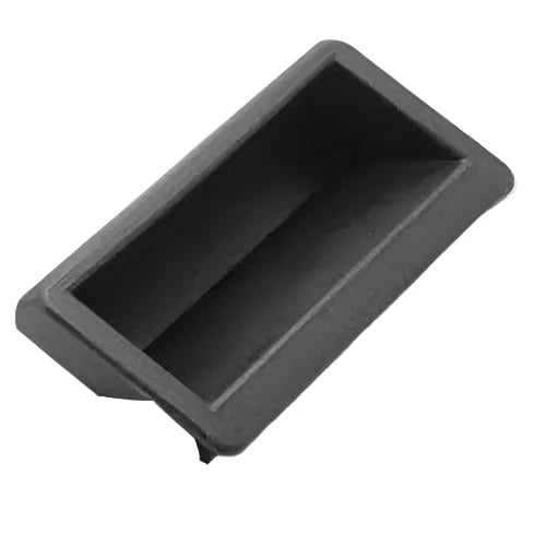 Recessed Snap-In Handles – Black ABS For Furniture Appliances